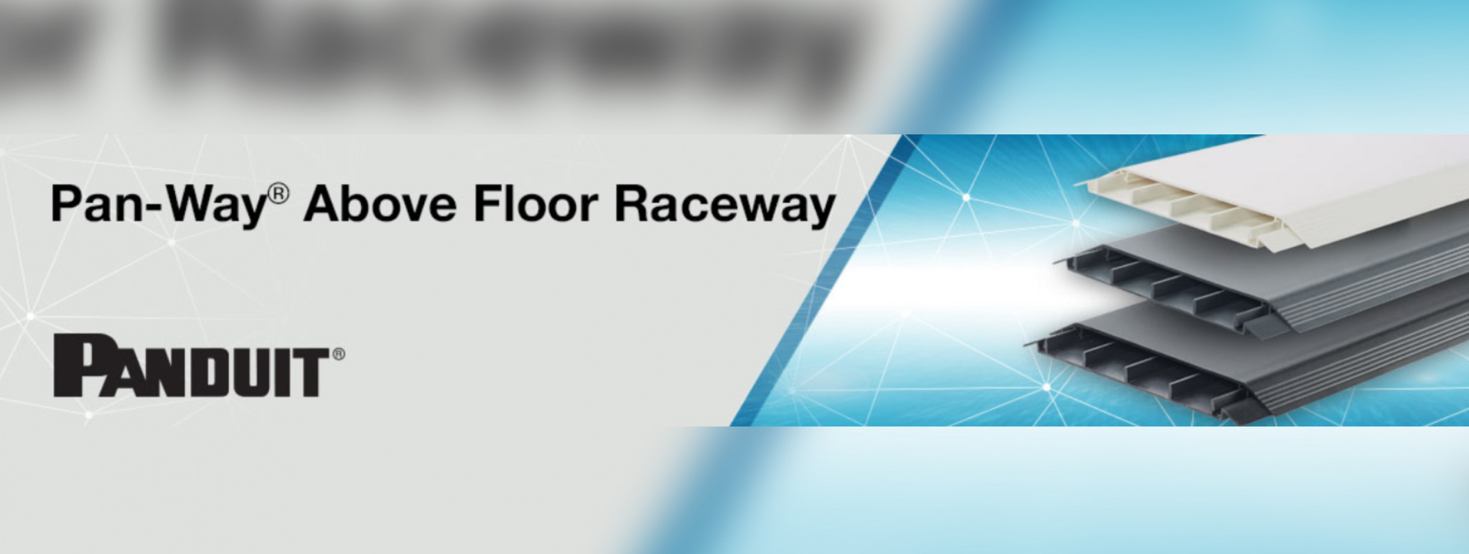 Pan-Way Above Floor Raceway
