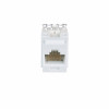 NetKey CAT6A UTP Keystone Jack, White