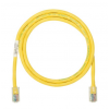 Copper Patch Cord, Cat 5e, Yellow 24AWG UTP Cable, 1.5 Meter