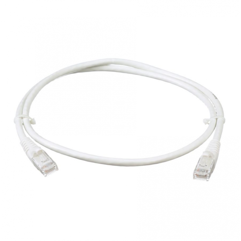NetKey CAT6A UTP Patch Cord White, 5m