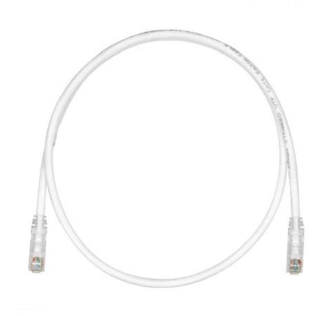 Copper Patch Cord, Cat 6, Off White 24AWG UTP Cable, 1 Meter
